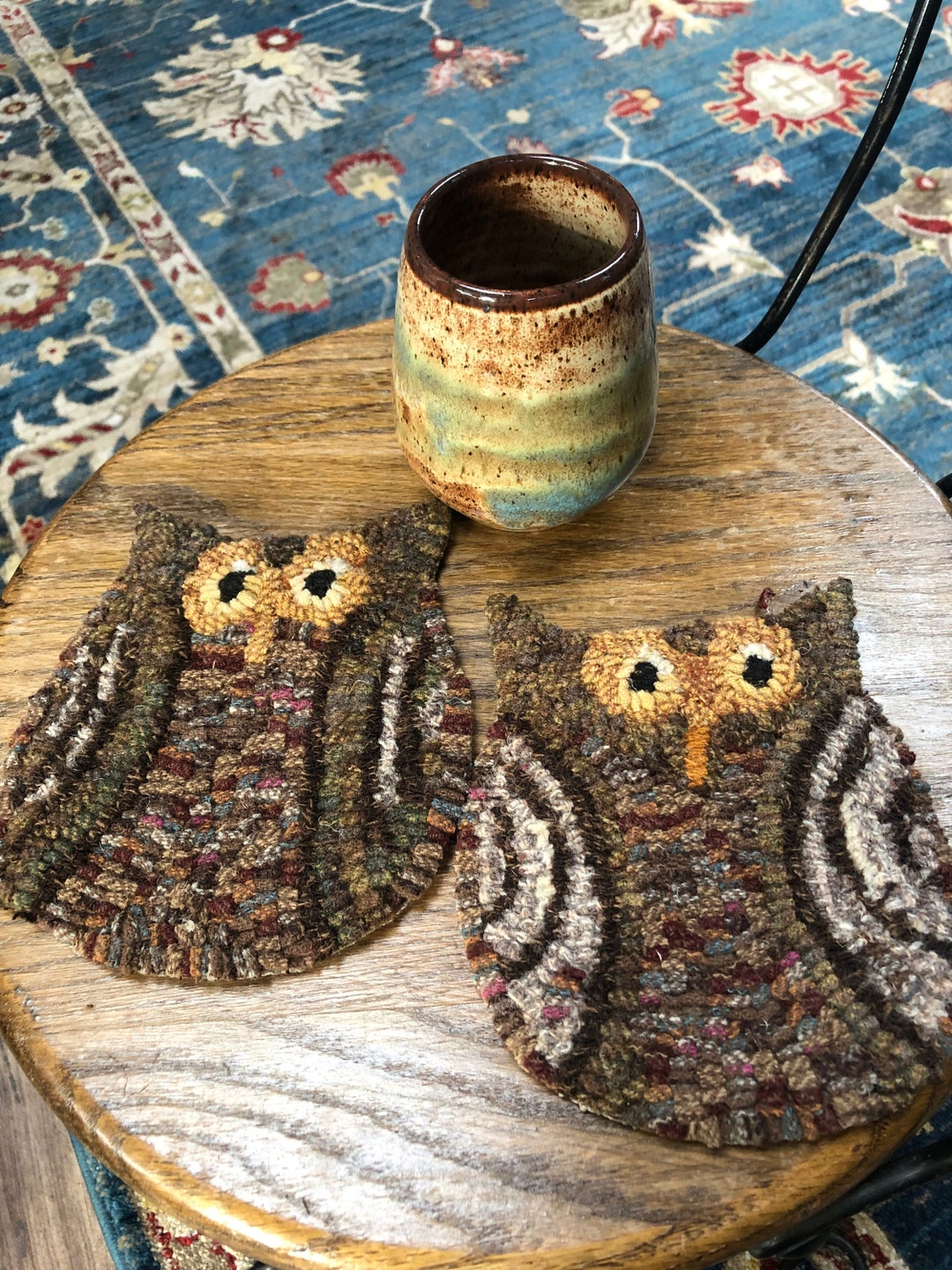 Owl Mug Mat - Etsy