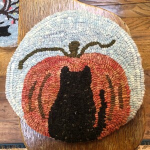 Seasons of Black Cats Rug Hooking Patterns - Etsy