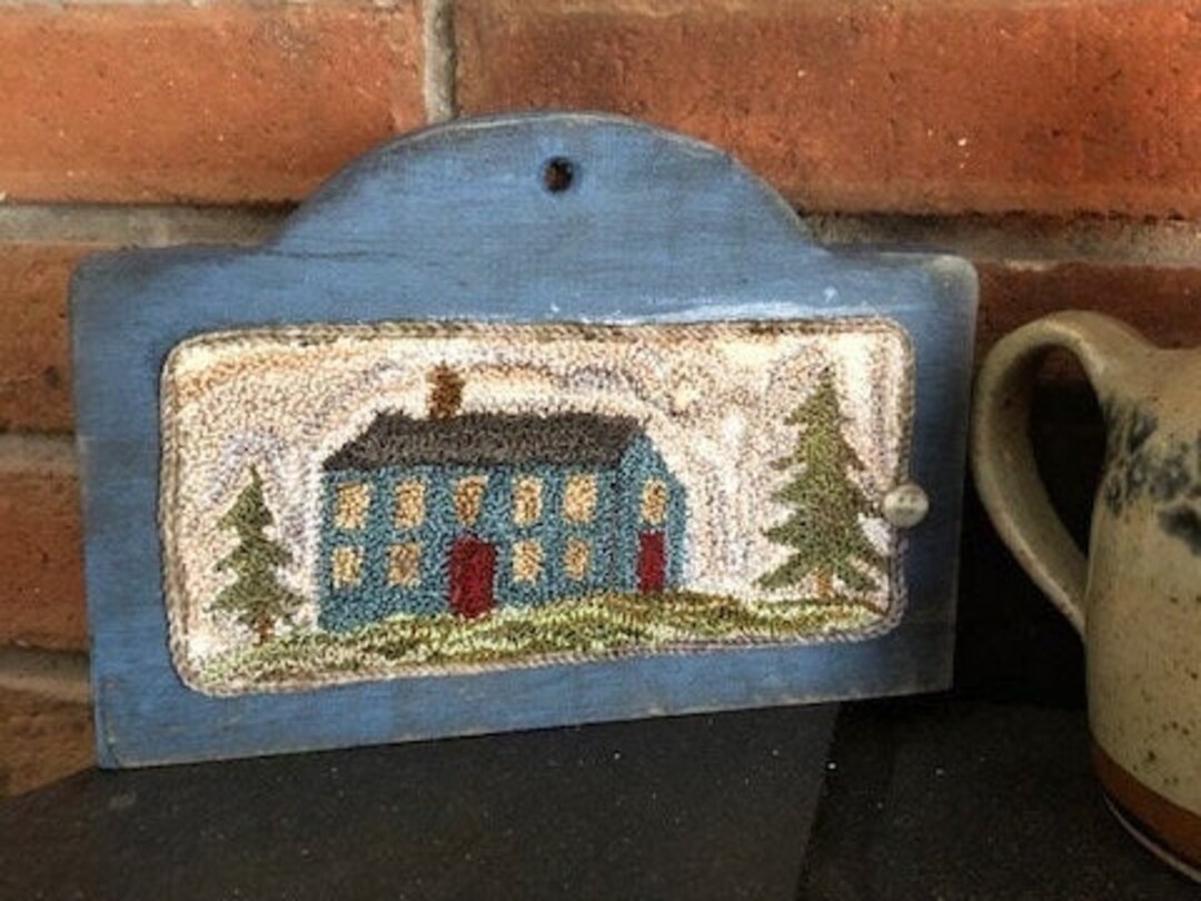 Welcome Home Punchneedle Pattern - Etsy