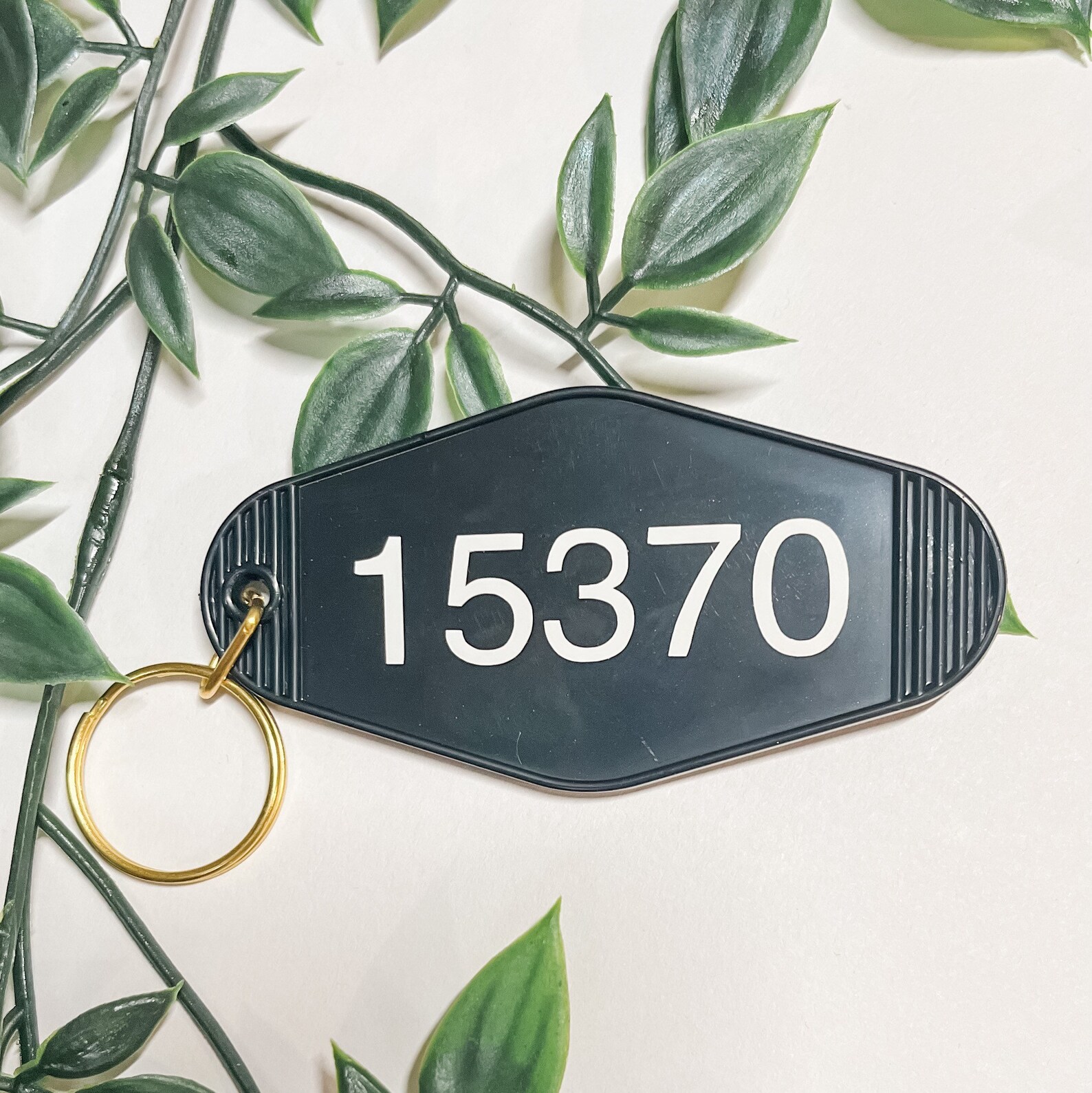 Hometown Retro Motel Keychain Zip Code Keychain State Keychain Southern ...