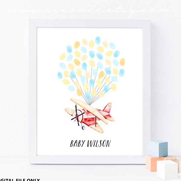 Red Airplane Art - Etsy