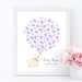 Lamb Fingerprint Guestbook Alternative, Little Sheep Baby Shower Gift ...