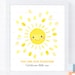 INSTANT DOWNLOAD Editable Sunshine Fingerprint Guestbook, You Are My ...
