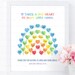INSTANT DOWNLOAD Editable Rainbow Heart Teacher Appreciation Gift ...
