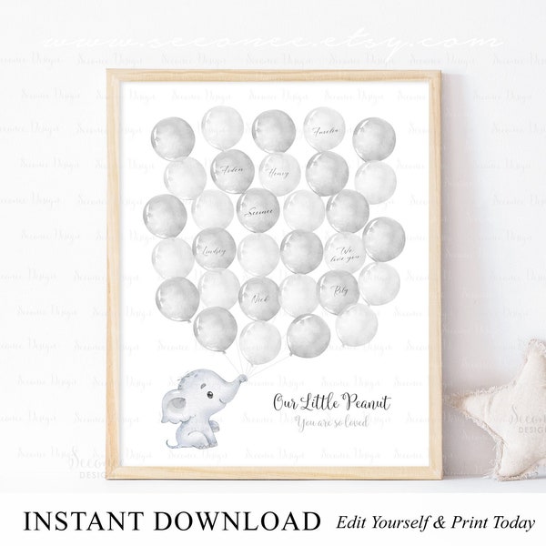 Elephant Poster - Etsy