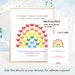 INSTANT DOWNLOAD Editable Rainbow Butterfly Teacher Appreciation Gift ...