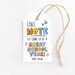 Take Note It's Going to Be A Great School Year Tag, Editable First Day ...