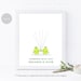 Pea Fingerprint Guestbook, Twins Baby Shower Gift, Peas in the Pod ...