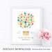 INSTANT DOWNLOAD Editable Oh, the Places You'll Go! Fingerprint ...