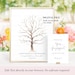INSTANT DOWNLOAD Editable Graduation Celebration Party Fingerprint Tree ...