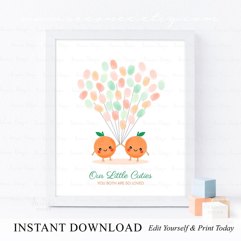 Guest Book Poster - Etsy