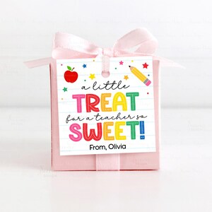 Teacher Appreciation Week Gift Tag Printable, School Teacher ...