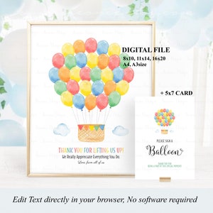 INSTANT DOWNLOAD Editable Lift Us up Teacher Appreciation Gift Ideas ...