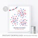INSTANT DOWNLOAD Editable Red Blue Fireworks Guestbook, Firecracker ...