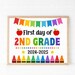 First Day of Daycare Sign Printable Back to School Sign First Day of ...