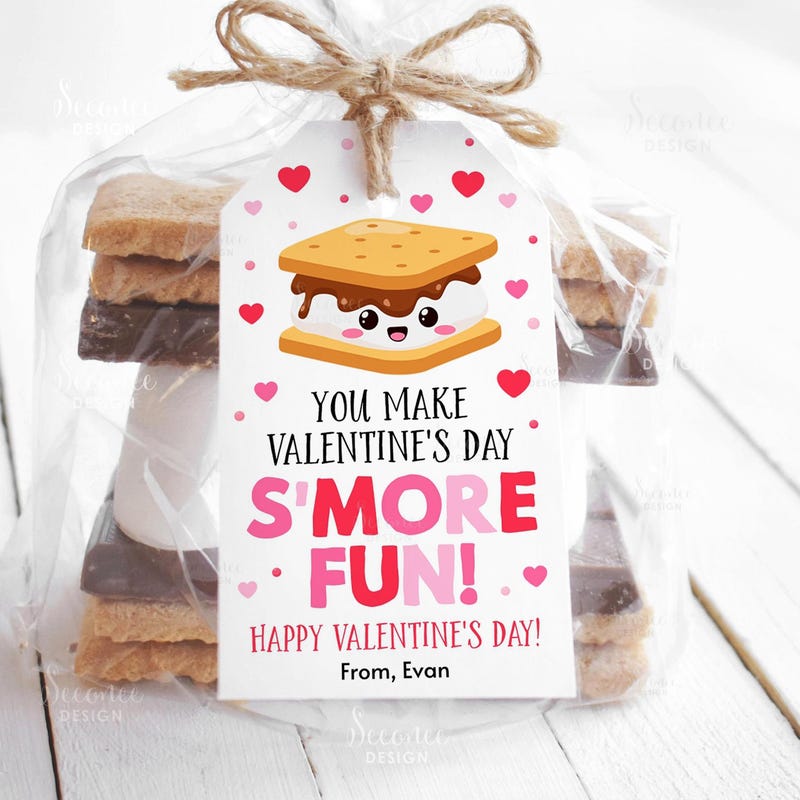 Smores Valentine - Etsy