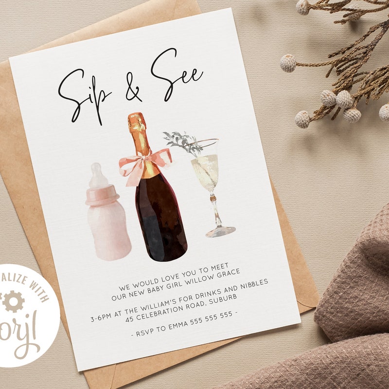 Sip and See - Etsy