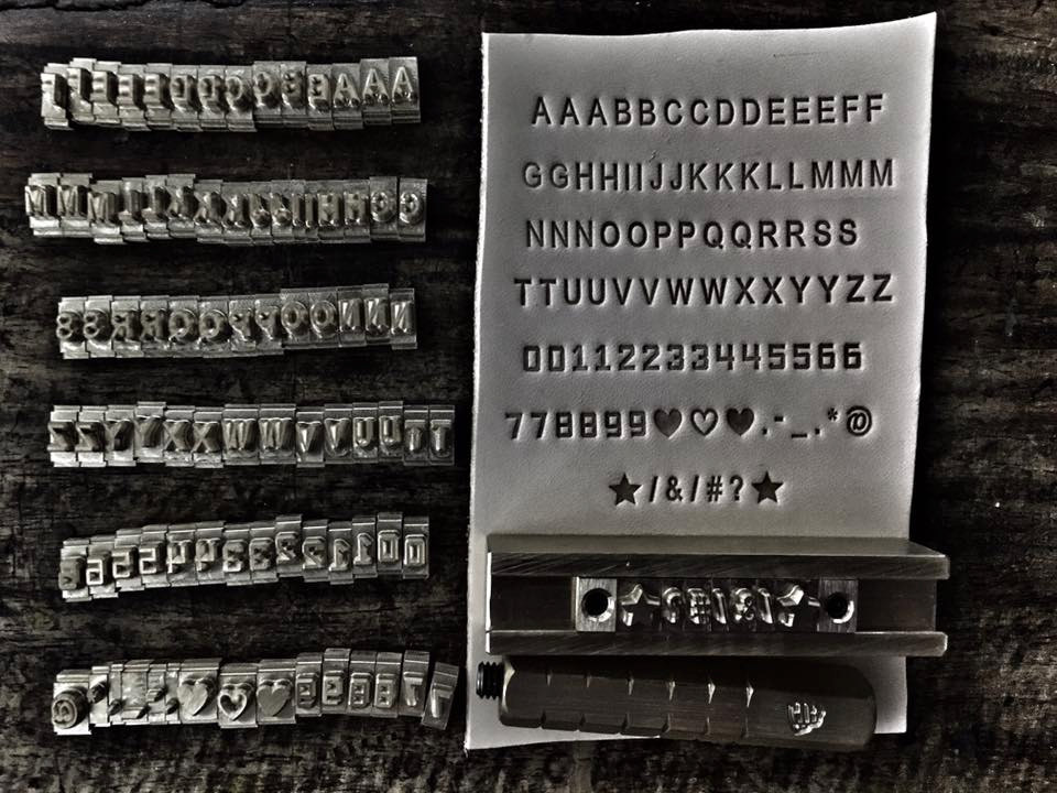 Alphabet Stamps Set L Set L With Holder, Hammering Handle and Soldering ...