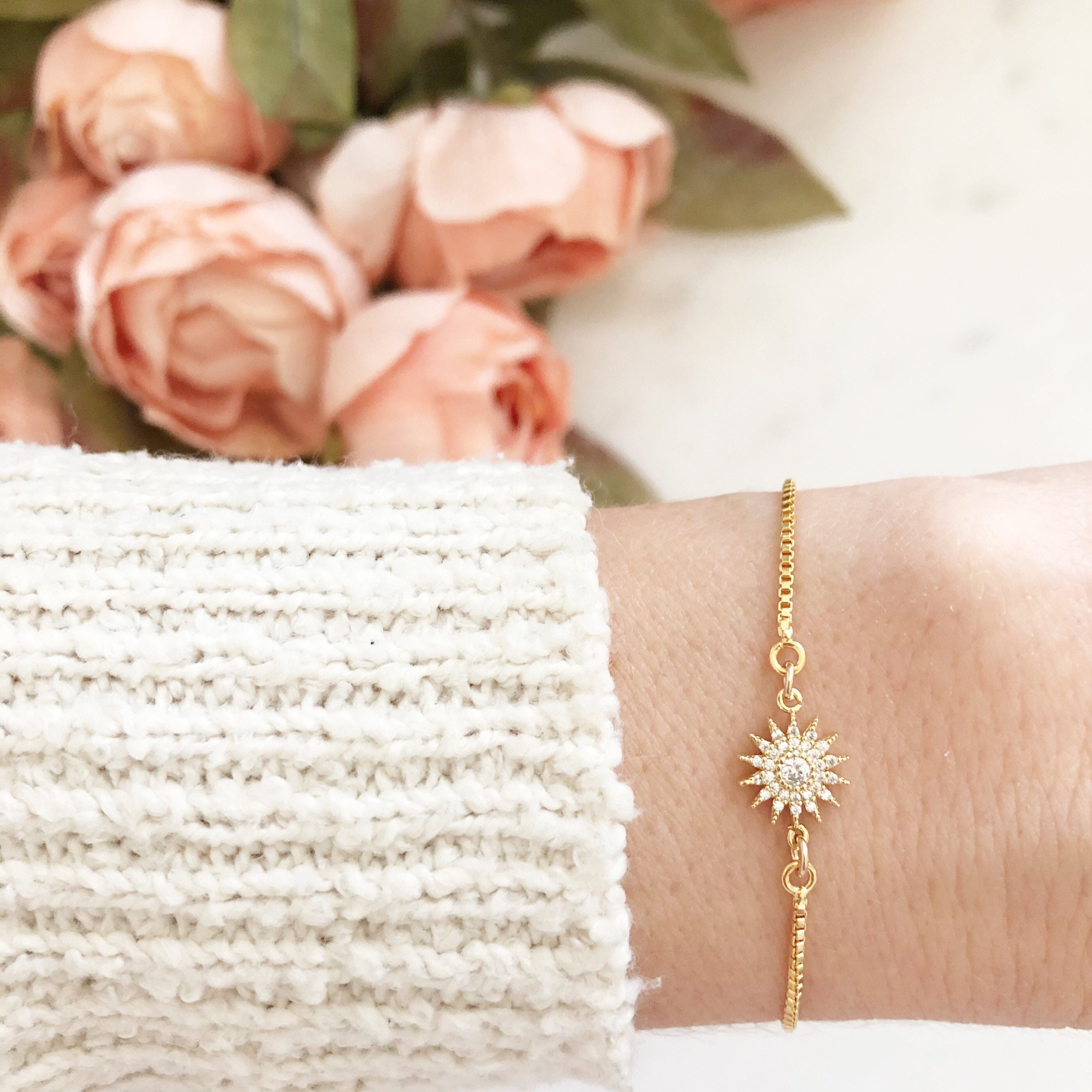 Celestial Bracelet Bolo Bracelet Star Bracelet Moon | Etsy