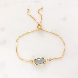 Bolo Bracelet, Adjustable Bracelet, Slider Bracelet, Dainty Gold ...