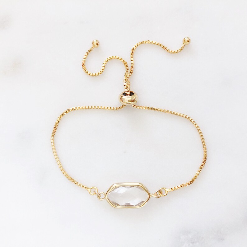 Bolo Bracelet Adjustable Bracelet Slider Bracelet Dainty | Etsy