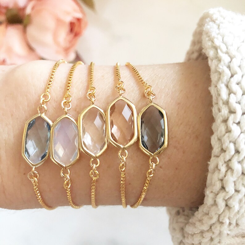 Bolo Bracelet Adjustable Bracelet Slider Bracelet Dainty | Etsy