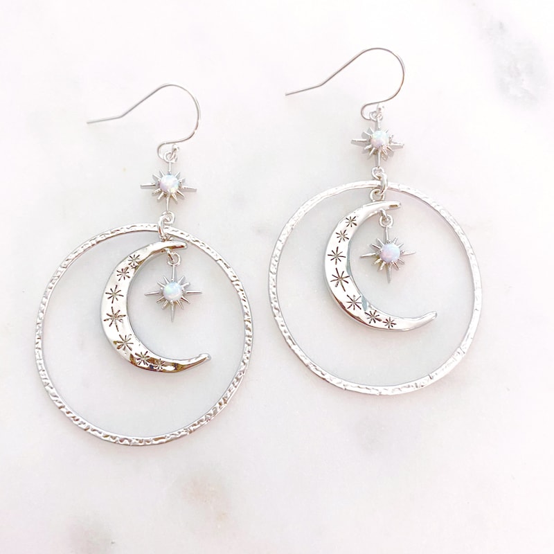 Celestial Earrings - Etsy