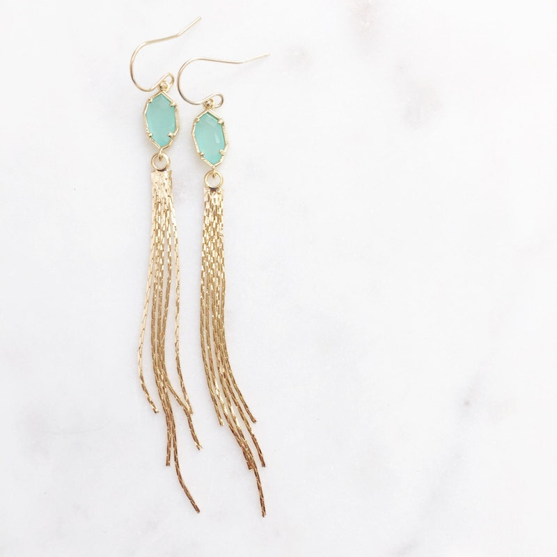 Tassel Earrings - Etsy