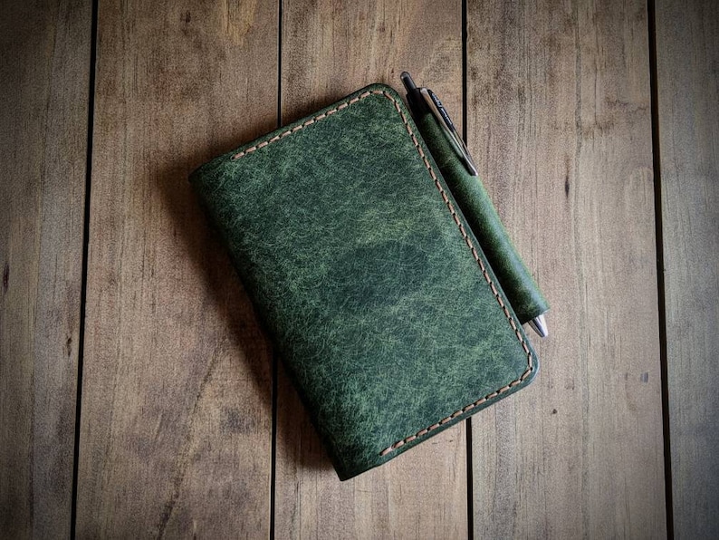 Handmade Italian Leather Note Book Cover National Parks Series Limited ...