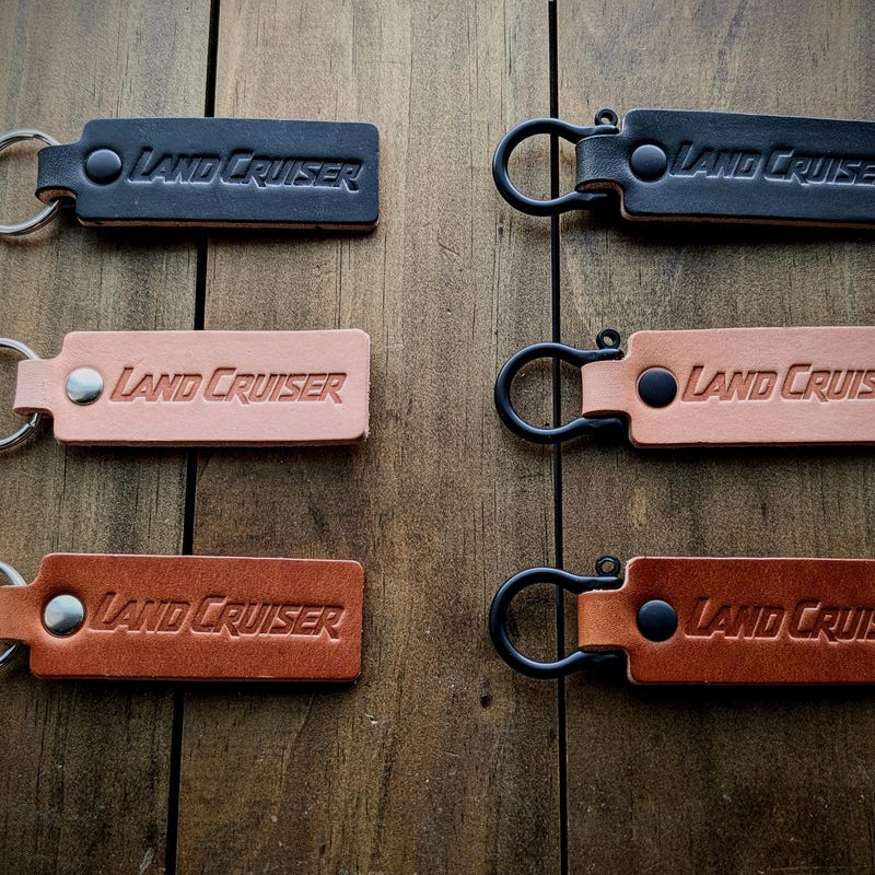 Leather Trd Key Chain - Etsy