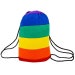 Rainbow Gay Pride Backpack Laundry Bag Drawstring Bag LGBTQ - Etsy