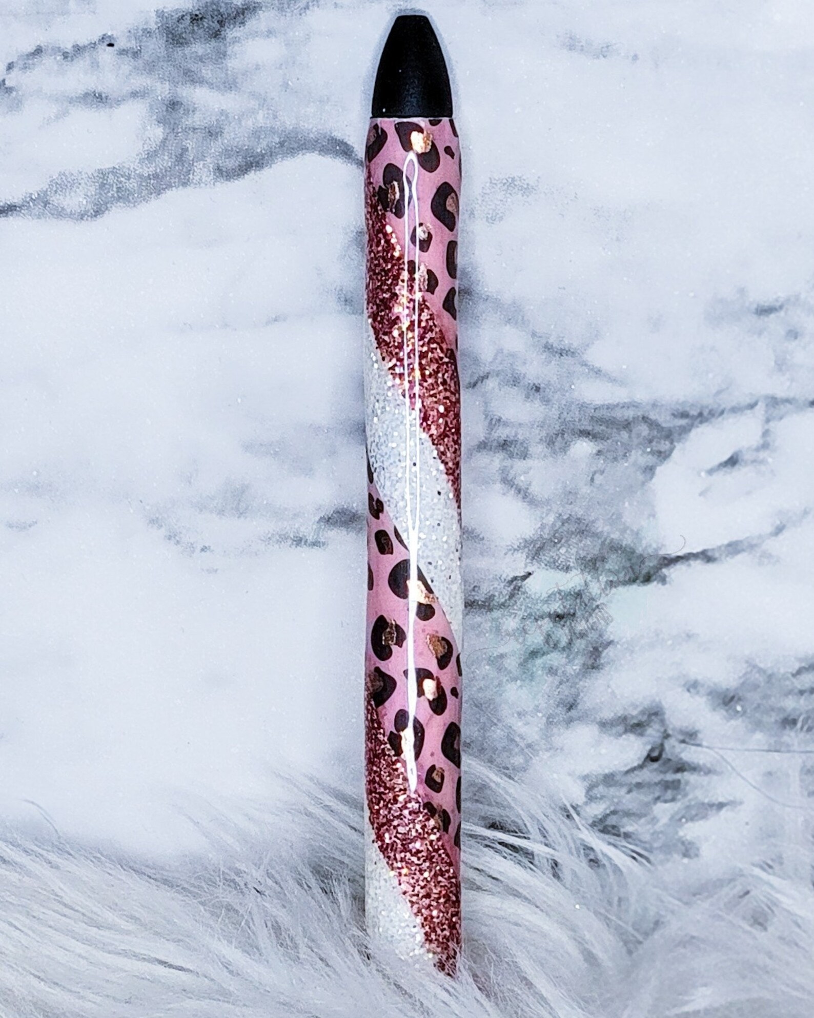 Pink Leopard Pen - Etsy
