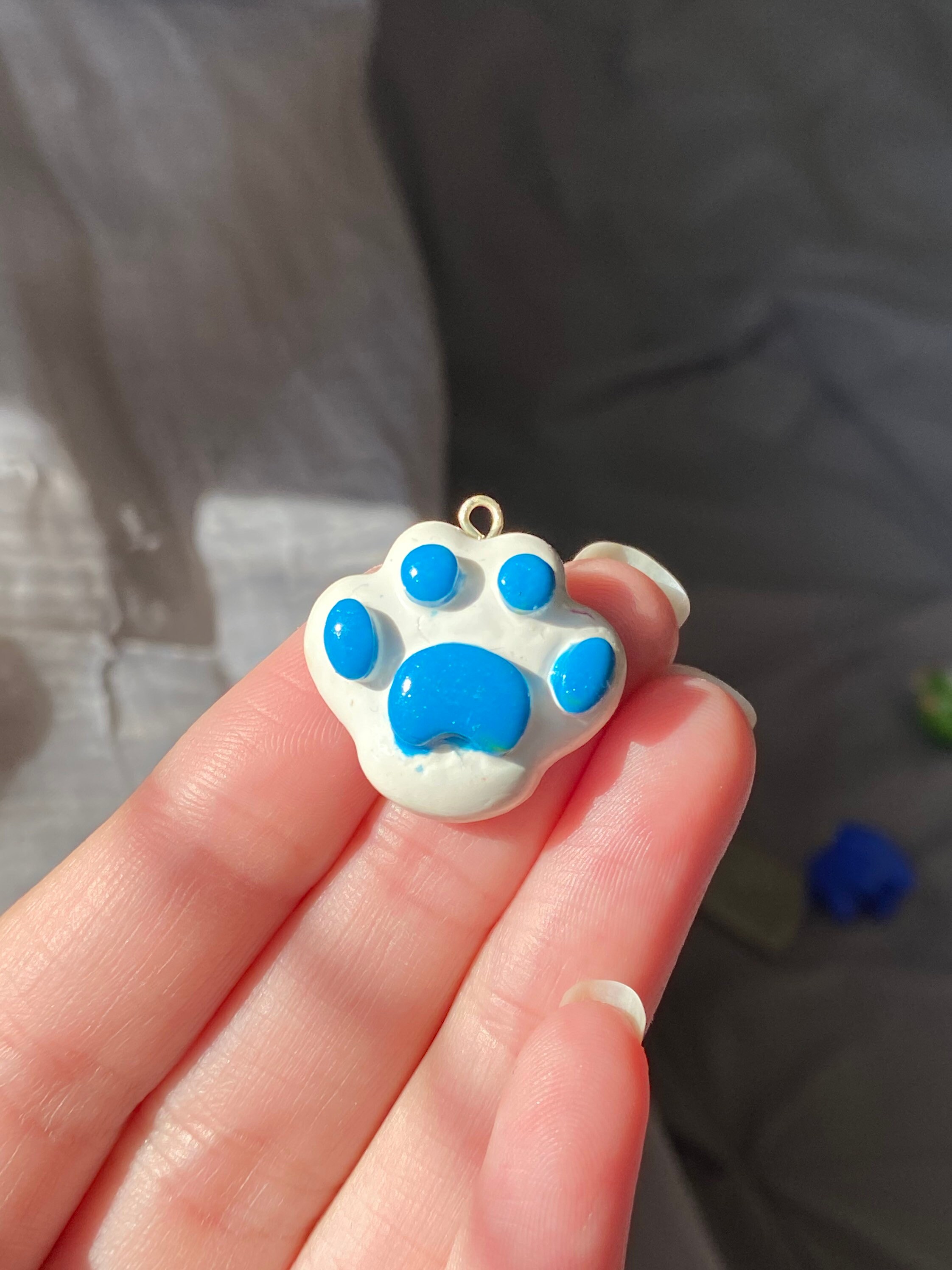 Polymer Clay Paw Print Charms Etsy polymer-clay-paw-print-charms-etsy