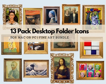 Gothic Aesthetic Desktop Icon Bundle for Mac and PC Windows | 14 Punk ...