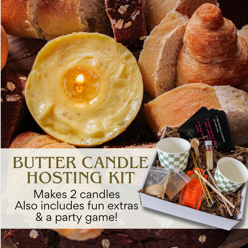 Butter Candle - Etsy