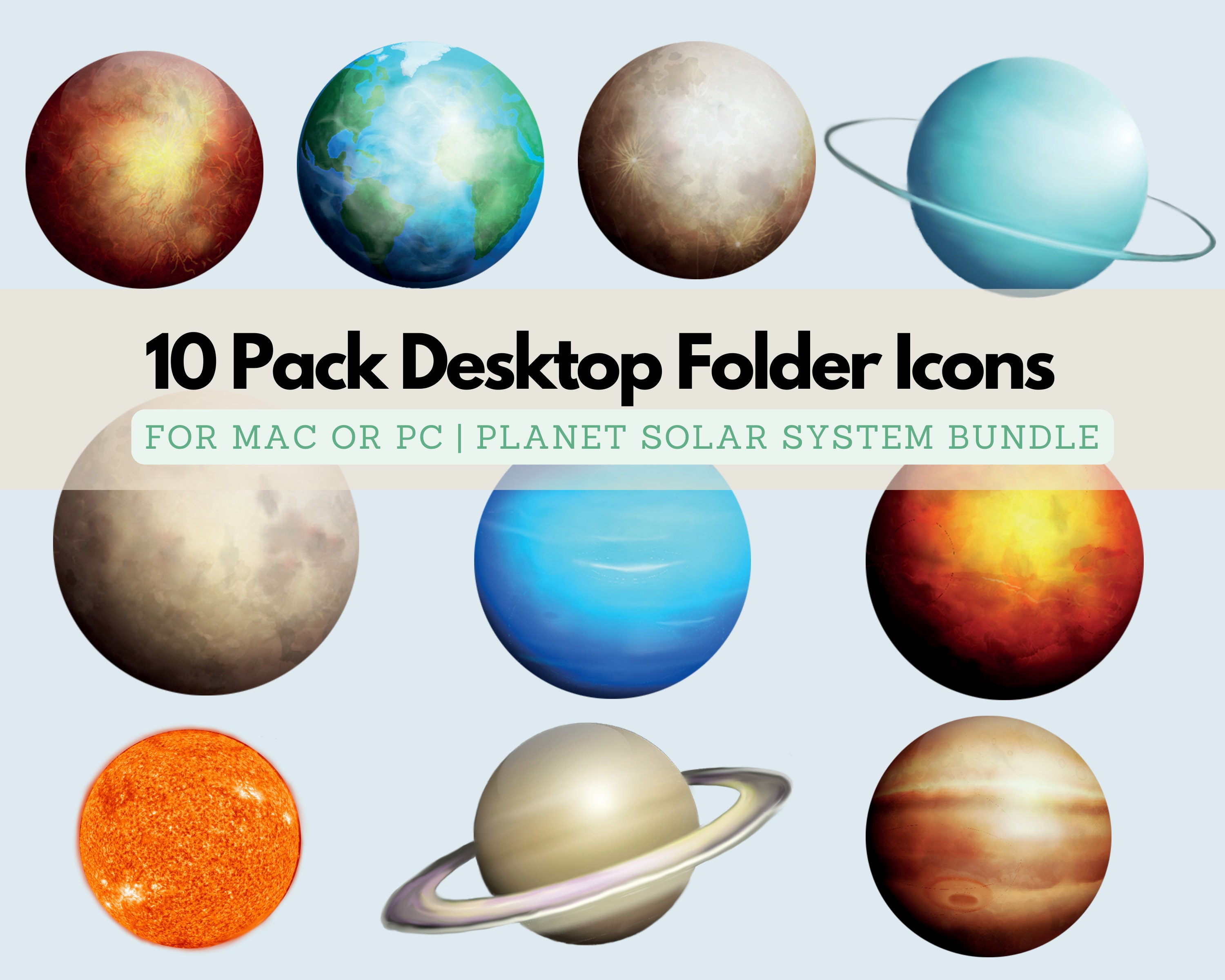 Desktop Solar System Model