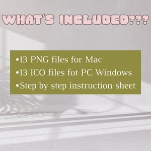 Fine Art Desktop File Folder Icons for Mac & PC Windows | Computer ...