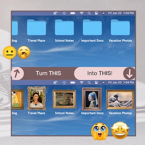 Fine Art Desktop Icon Bundle for Mac & PC Windows | Computer Homescreen ...