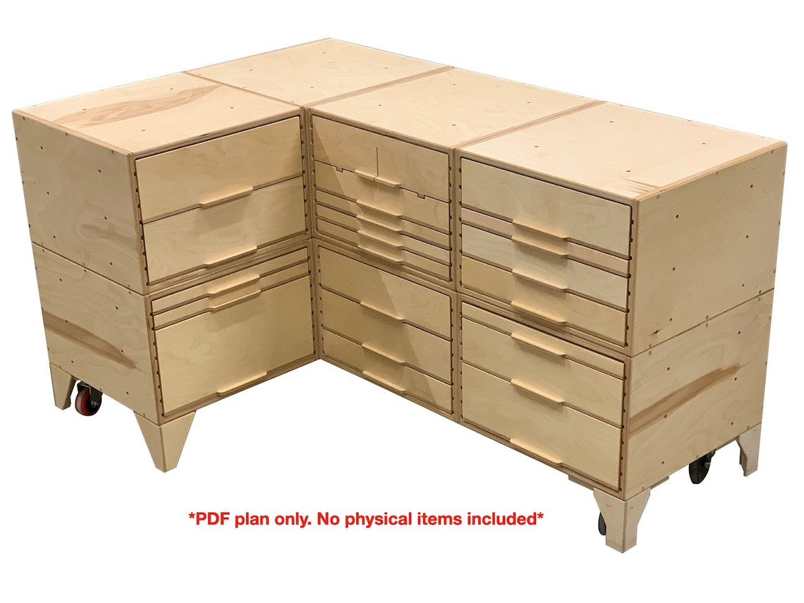 PDF Plans - Modular Cabinet System - Etsy Canada