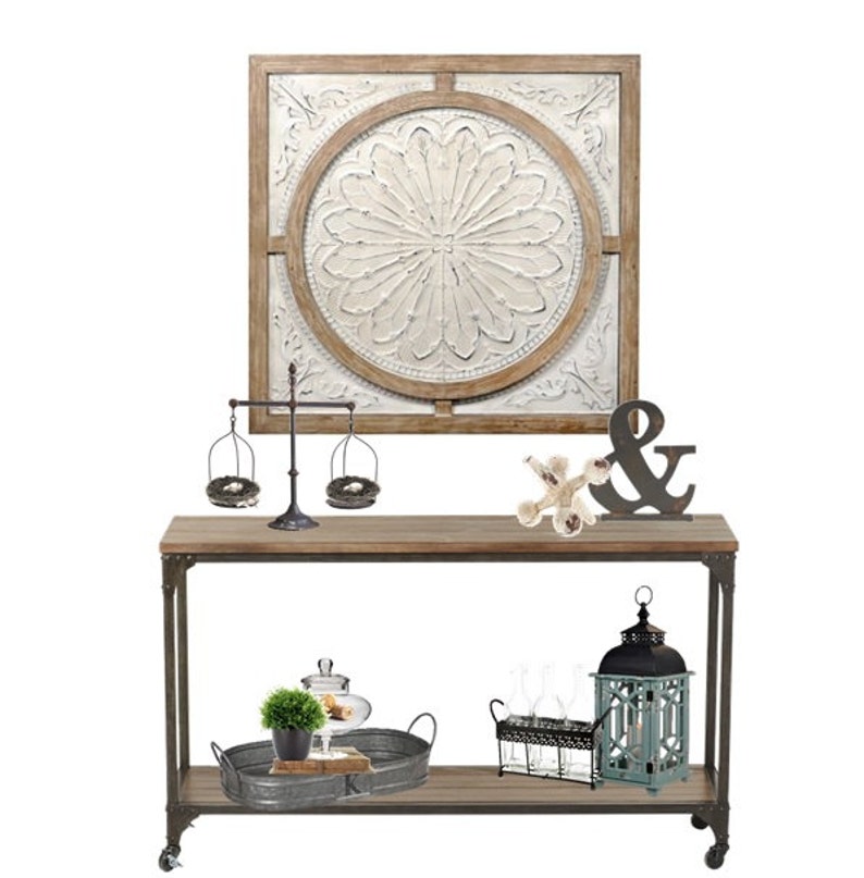 Vignette Styling / Console Table Styling / Bookcase Styling / Fireplace ...