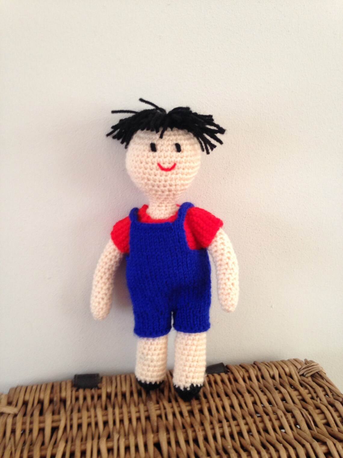 Handmade Boy Rag Doll - Etsy UK