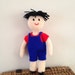 Handmade Boy Rag Doll - Etsy UK
