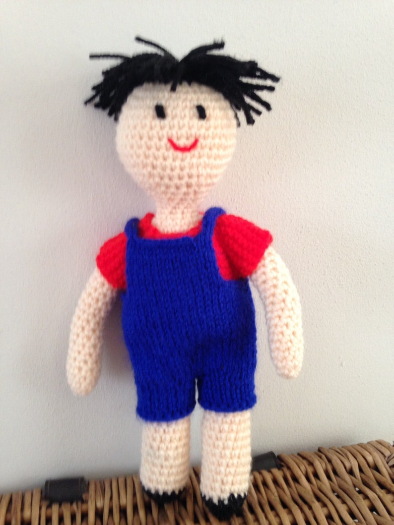 Handmade Boy Rag Doll - Etsy