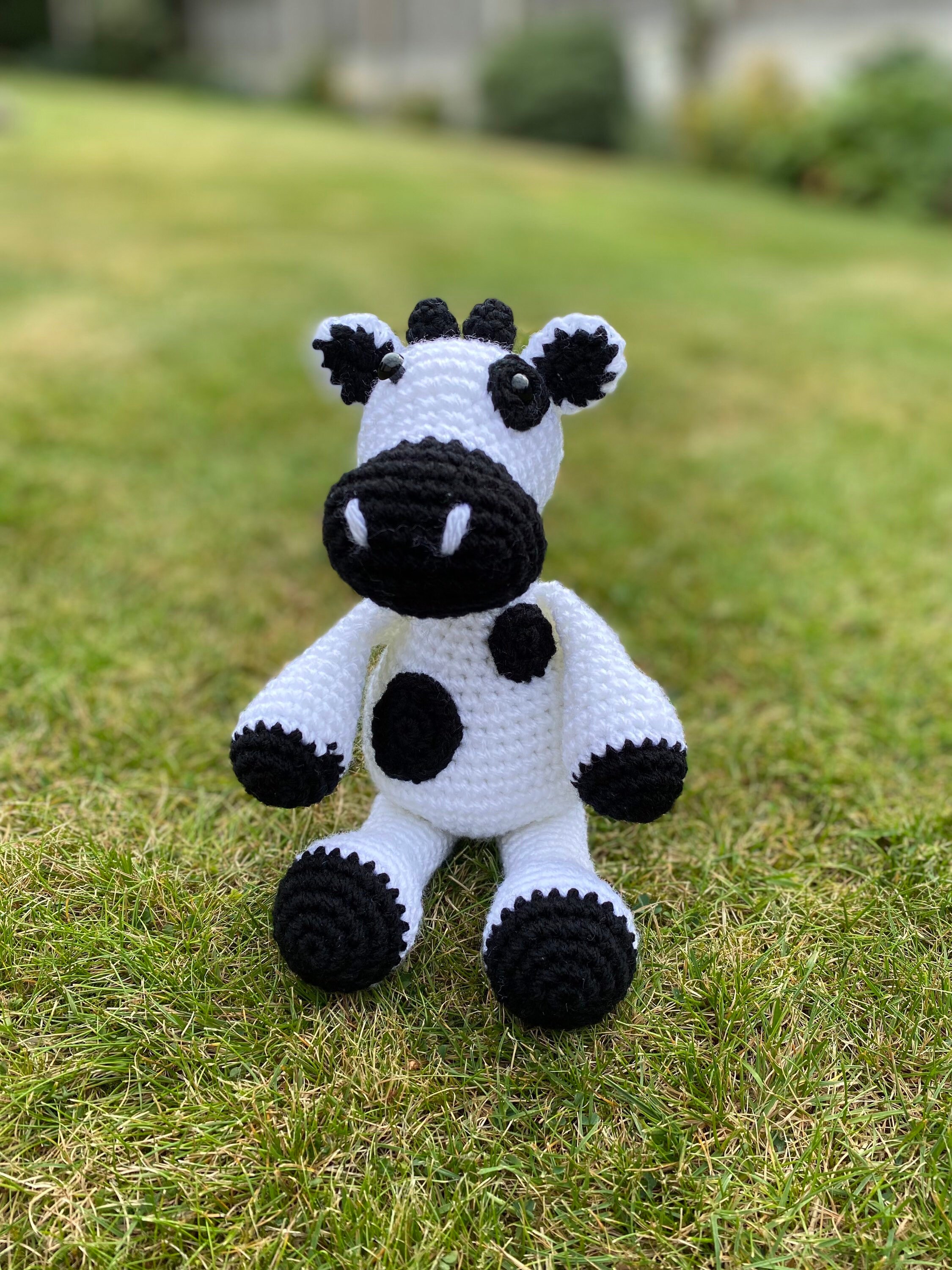 Handmade Crochet Cow Toy Plush Crochet Cow Crochet Toy - Etsy UK