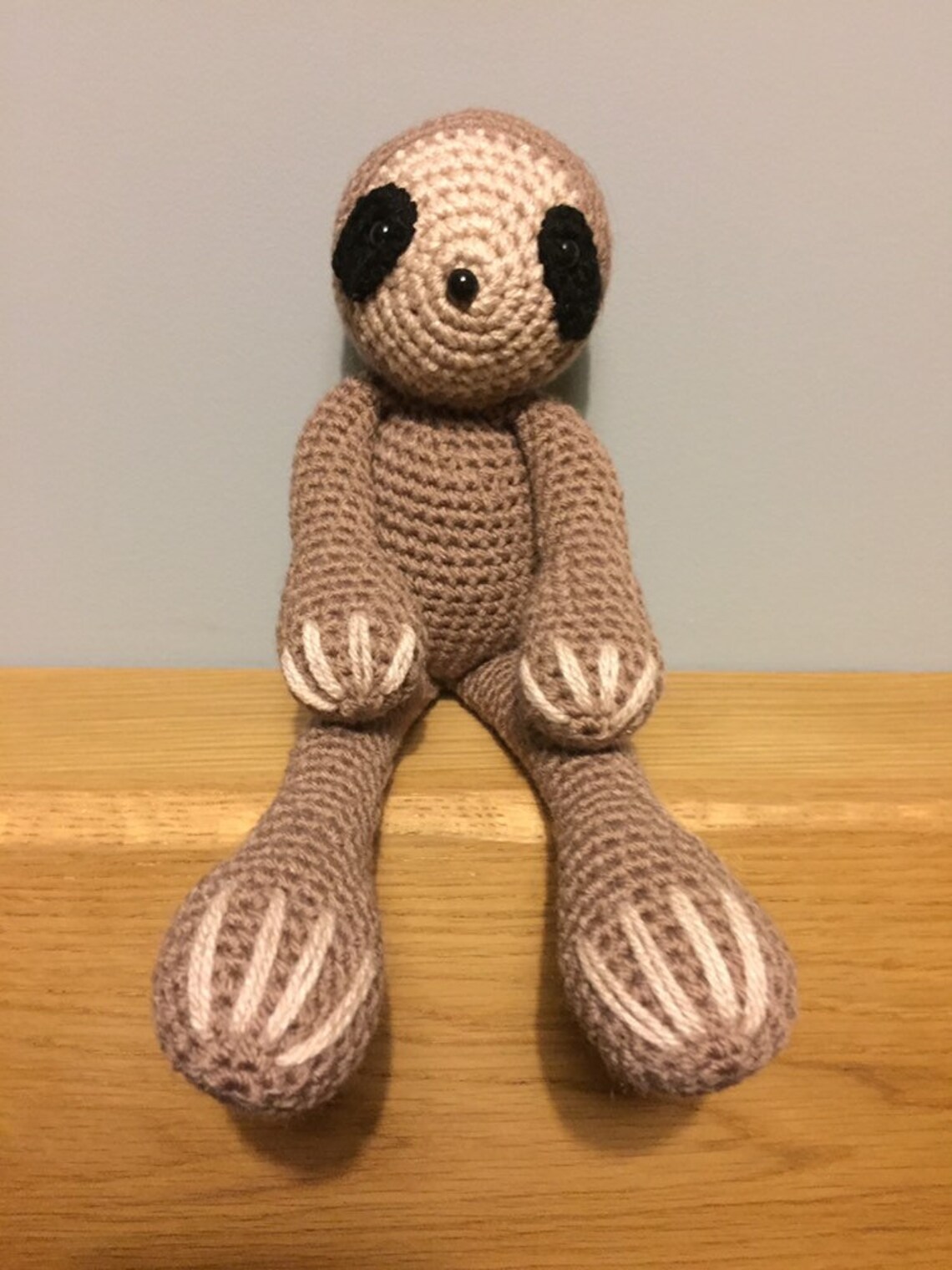 Handmade Crochet Cuddly Sloth | Etsy