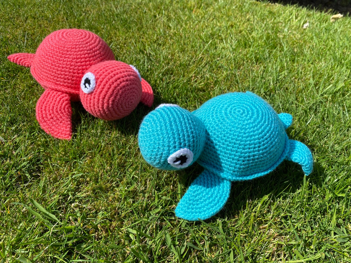 Adorable Crochet Turtle Soft Toy Crochet Turtle - Etsy