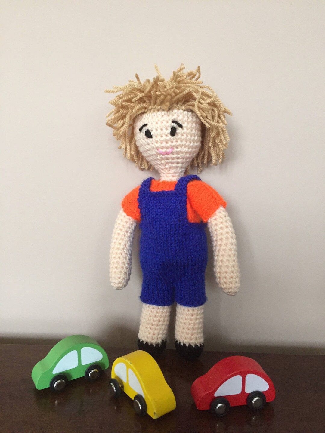 Handmade Boy Rag Doll - Etsy UK