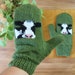 Cow Mittens / Yellow Cow Mittens / Brown Cow Mittens / Gray Cow Mittens ...