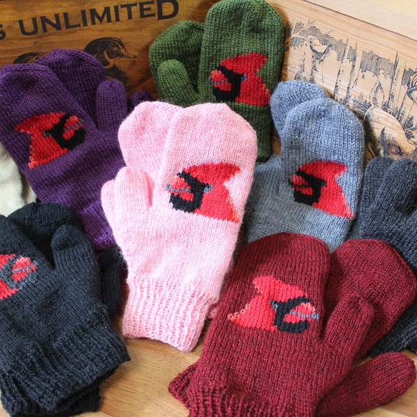 Pink Mittens - Etsy