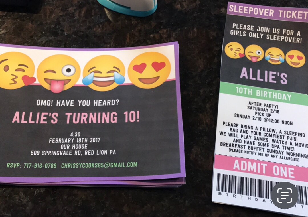 Custom Printable Invitations - Etsy